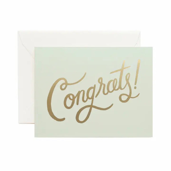 Rifle Paper Timeless Congrats Greeting Card | Allison Neumann Fine Jewelers